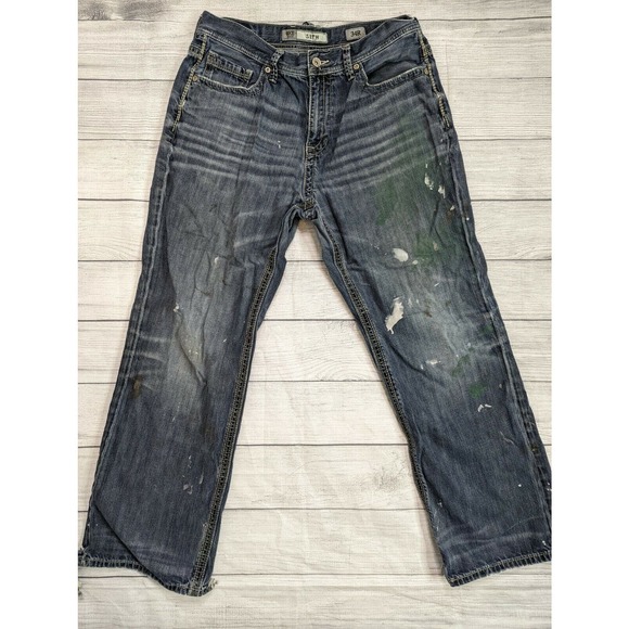 BKE | Jeans | Buckle Bke Seth Straight Leg Jeans Mens 34r Medium Wash ...